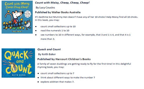 Number sense: Foundation: Planning tool