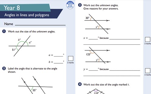 Mathematics Year 8 work sample portfolio – ACARA