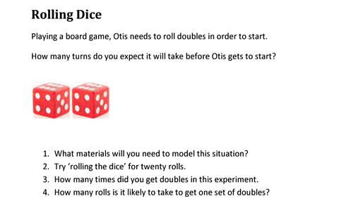 Conduct chance experiments : Year 4: Planning tool
