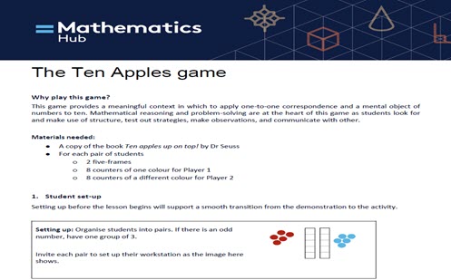 Place value: Year 1: Planning tool