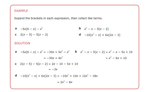 Negative numbers index laws and algebra