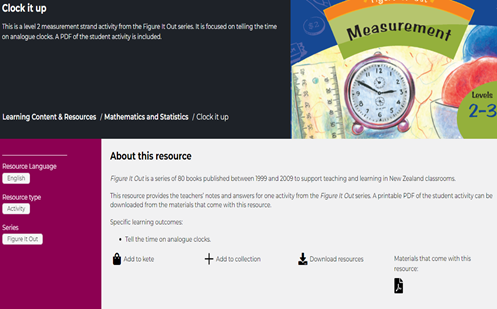 Time and duration: Year 3: Planning tool