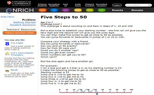 Number sequence: Year 2: Planning tool