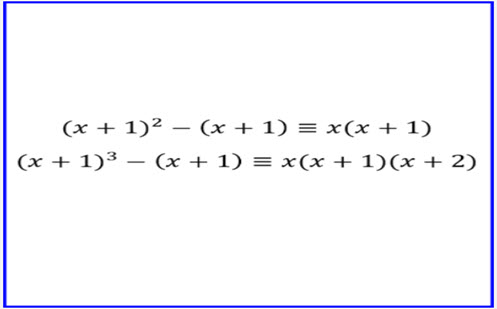 Binomial expansion