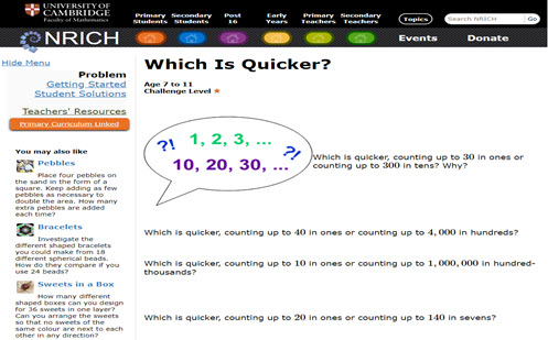 Number sequence: Year 2: Planning tool