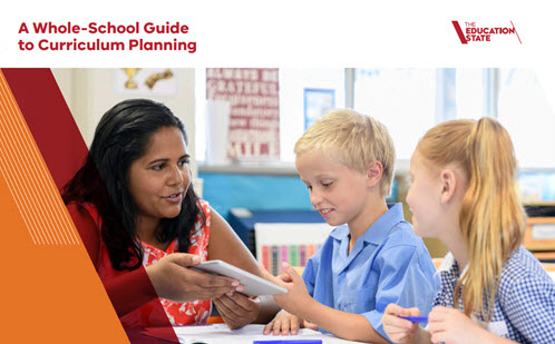 Template for whole-school planning