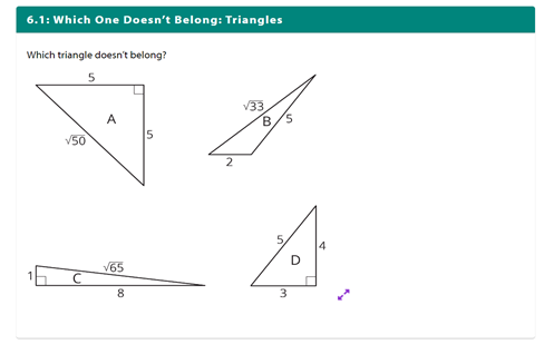Finding side lengths of triangles