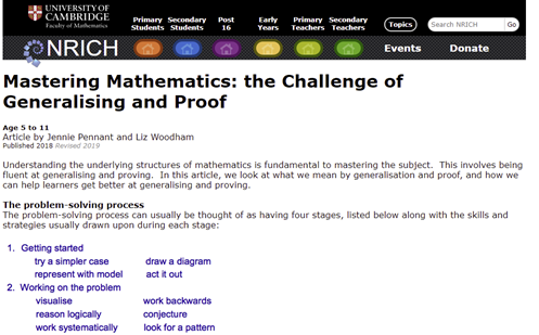 Proof: Year 10: Planning tool