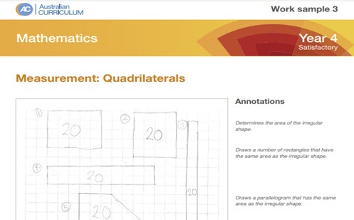 Mathematics Year 4 – ACARA