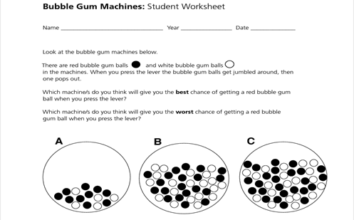 Conduct chance experiments : Year 3: Planning tool