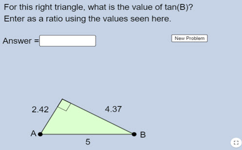 Identifying trig ratios