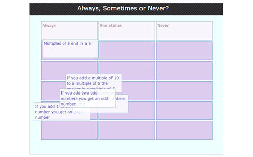 Odd and even: Year 4: Planning tool